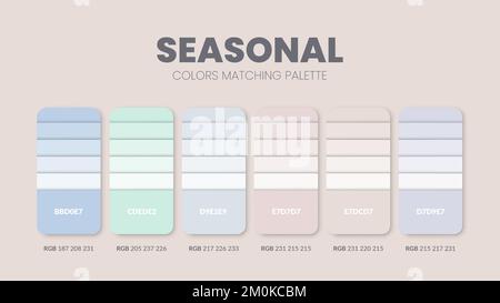 Color palette in a Passion colour themed collections. Color scheme or ...