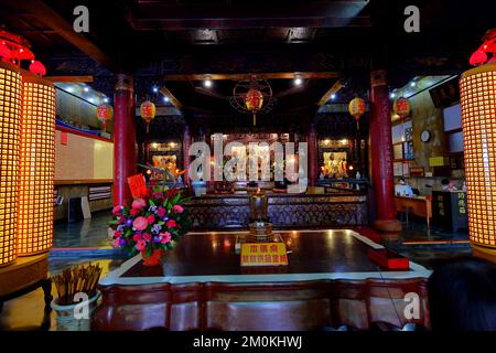 Kaiji Martial Temple (Guan Di Gang Temple) in Tainan, Taiwan Stock ...