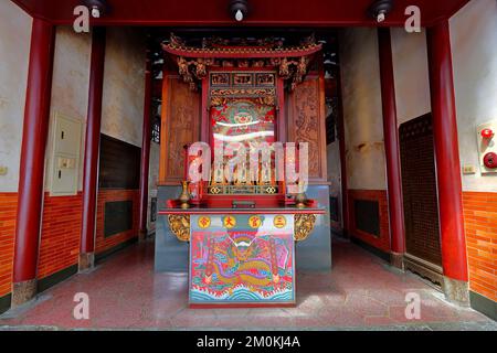 Kaiji Martial Temple (Guan Di Gang Temple) in Tainan, Taiwan Stock ...