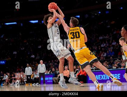 Iowa guard Connor McCaffery shoots a free throw during the second half ...