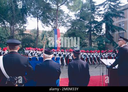 Italian Carabinieri General Luigi Federici, Italy 1994 Stock Photo - Alamy