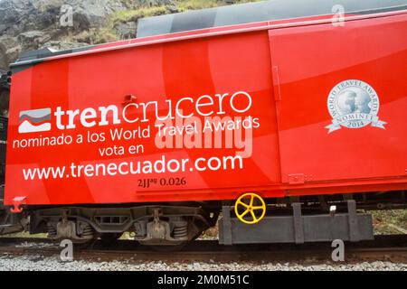 Tren Ecuador, Ecuadorian Train and Rail service Stock Photo - Alamy