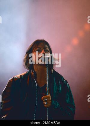 Italian singer Gianna Nannini at the May 1st Concert in St. Giovanni ...