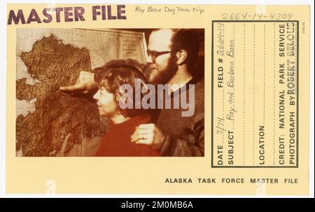 Ray and Barbara Bane. Alaska Task Force Photographs Stock Photo - Alamy