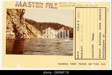 Birch Creek. Alaska Task Force Photographs Stock Photo - Alamy