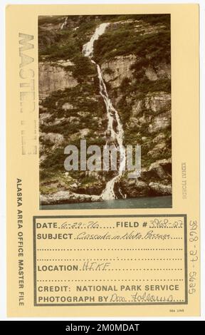 Cascade in Nuka Passage. Alaska Task Force Photographs Stock Photo - Alamy