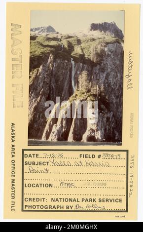 Falls at Harris Point. Alaska Task Force Photographs Stock Photo - Alamy
