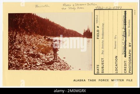 Boy Scouts backpacking. Alaska Task Force Photographs Stock Photo - Alamy