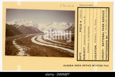 Mount Blackburn Glacier. Alaska Task Force Photographs Stock Photo - Alamy