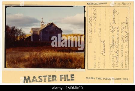 Church. Alaska Task Force Photographs Stock Photo - Alamy