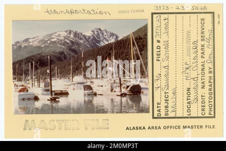 Small boat harbor. Alaska Task Force Photographs Stock Photo - Alamy