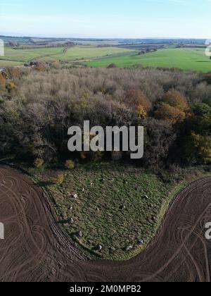 Manton stone circle Circle. Wiltshire. England. UK Stock Photo - Alamy