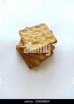 Tasty cracker cookies coated with sugar Stock Photo - Alamy