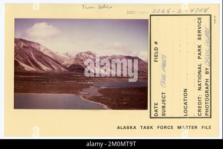 Twin Lakes. Alaska Task Force Photographs Stock Photo - Alamy