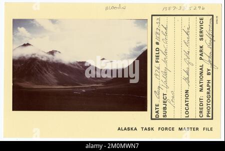 Valley below Oolah Pass. Alaska Task Force Photographs Stock Photo - Alamy