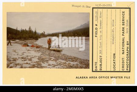 BOR float trip on Bremner River. Alaska Task Force Photographs Stock ...