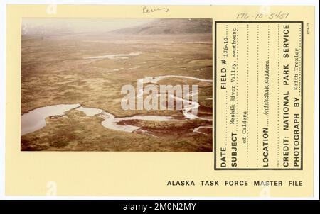 Meshik River Valley, southwest of caldera. Alaska Task Force ...