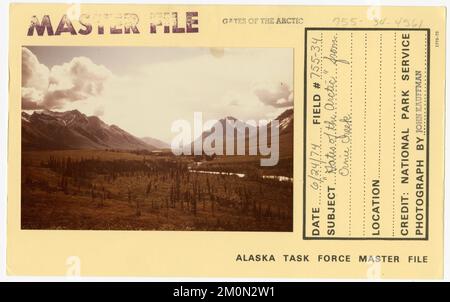 Gates of the Arctic from Ernie Creek. Alaska Task Force Photographs ...