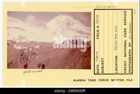 Nikolai Pass area. Alaska Task Force Photographs Stock Photo - Alamy