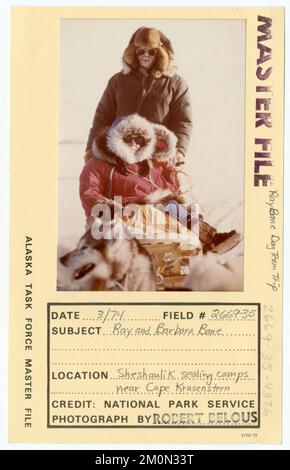 Ray and Barbara Bane. Alaska Task Force Photographs Stock Photo - Alamy
