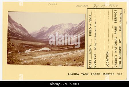 Valley of Another River. Alaska Task Force Photographs Stock Photo - Alamy
