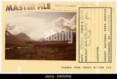 Gates of the Arctic from Ernie Creek. Alaska Task Force Photographs ...