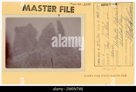 Ice castles in rain. Alaska Task Force Photographs Stock Photo - Alamy