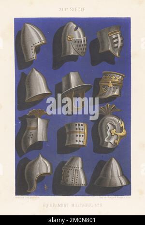 13th Century Great Helm Stock Photo - Alamy