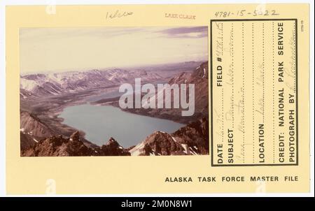 Two Lakes. Alaska Task Force Photographs Stock Photo - Alamy
