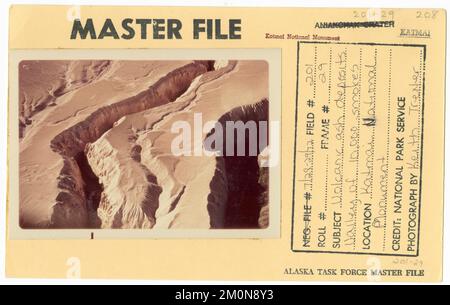 Volcanic ash deposits, Valley of 10,000 Smokes. Alaska Task Force ...
