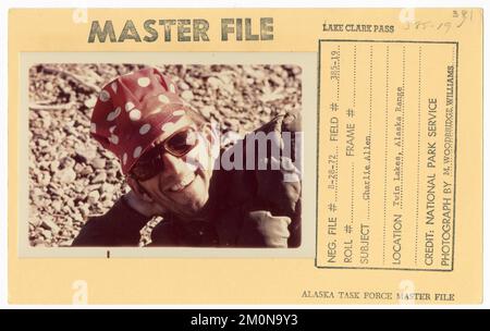 Charlie Allen. Alaska Task Force Photographs Stock Photo - Alamy