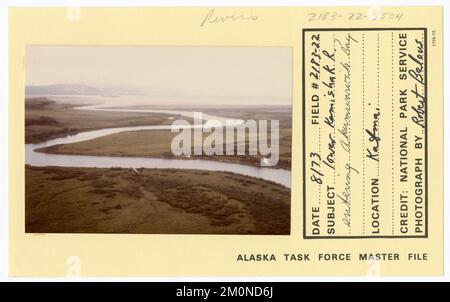 Lower Kamishak River. Alaska Task Force Photographs Stock Photo - Alamy