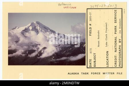 Mount Redoubt. Alaska Task Force Photographs Stock Photo - Alamy
