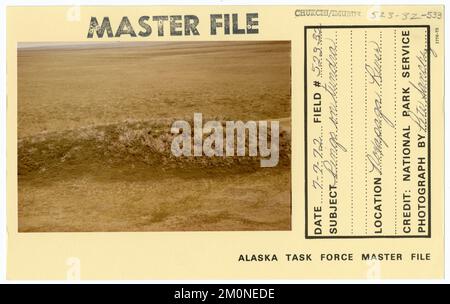 Pingo on tundra. Alaska Task Force Photographs Stock Photo - Alamy