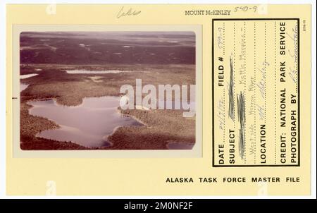 Killik River Lake area. Alaska Task Force Photographs Stock Photo - Alamy