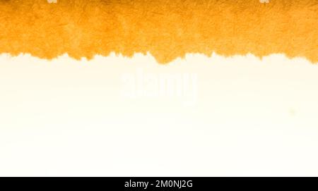 Piece of turn paper placed on a white background Stock Photo - Alamy