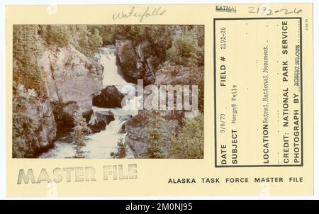 Margot Falls. Alaska Task Force Photographs Stock Photo - Alamy
