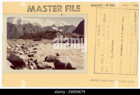 Mount Blackburn. Alaska Task Force Photographs Stock Photo - Alamy
