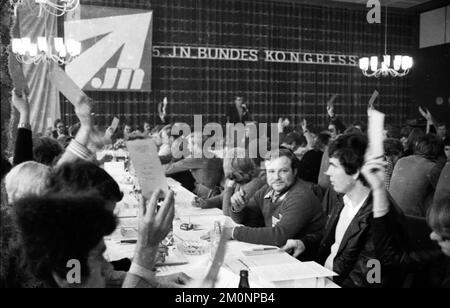 The 5th Congress of the JN (Junge Nationaldemokraten), the neo-Nazi ...