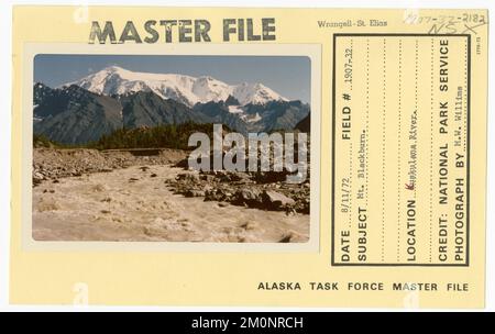 Mount Blackburn. Alaska Task Force Photographs Stock Photo - Alamy
