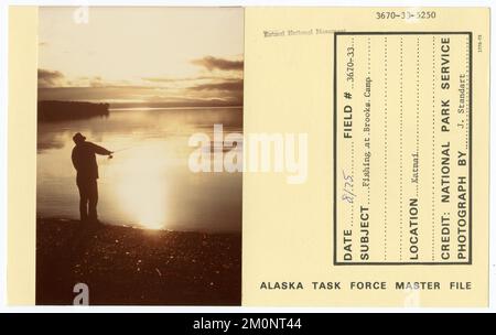 Brooks Camp. Alaska Task Force Photographs Stock Photo - Alamy