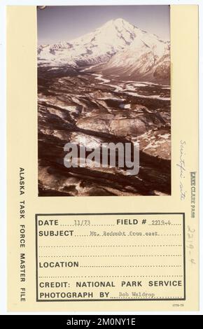 Mount Redoubt. Alaska Task Force Photographs Stock Photo - Alamy