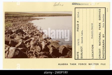 Lakes above Ipnek Creek. Alaska Task Force Photographs Stock Photo - Alamy