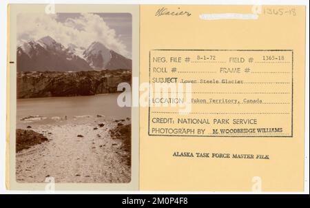 Lower Steele Glacier. Alaska Task Force Photographs Stock Photo - Alamy