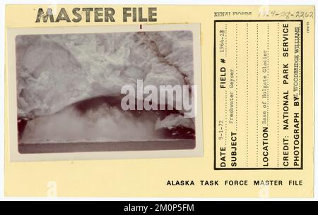 Fresh water geyser. Alaska Task Force Photographs Stock Photo - Alamy