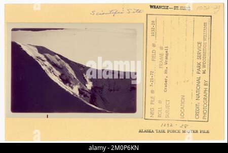 Crater, Mount Wrangell. Alaska Task Force Photographs Stock Photo - Alamy