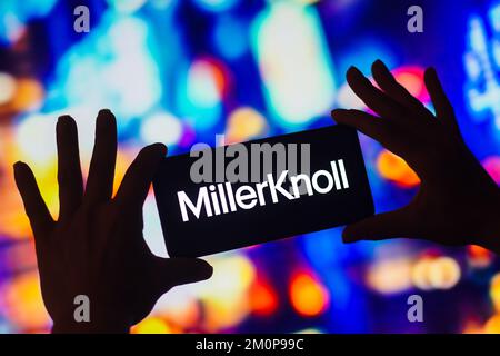 Brazil. 7th Dec, 2022. In this photo illustration, the Kirklands Home ...