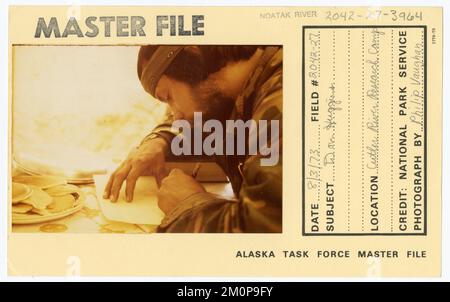Don Huggins. Alaska Task Force Photographs Stock Photo - Alamy