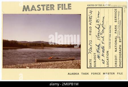 N Fork Koyukuk River, at Middle Fork confluence. Alaska Task Force ...