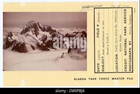 Ruth Amphitheater to the Moose's Tooth. Alaska Task Force Photographs ...
